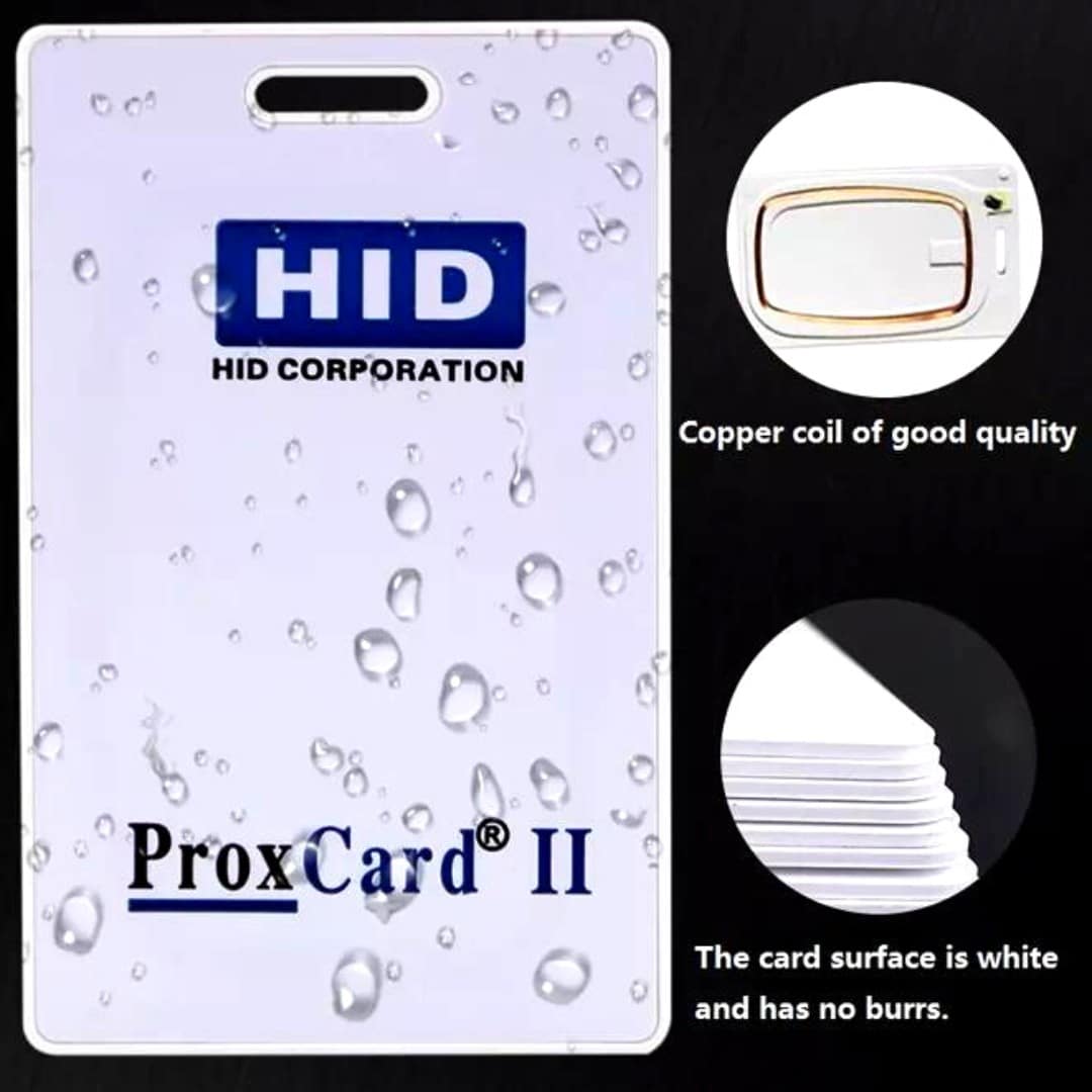 Tarjeta de Control de Acceso HID 26 Bit 125khz ProxCard II Clamshell ...